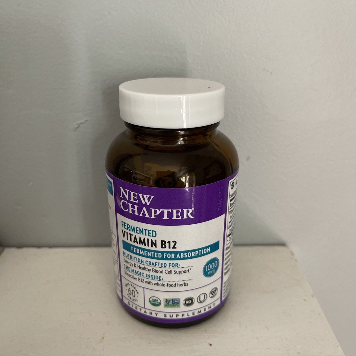 Vitamin B12 from New Chapter - Vegan Product Reviews & Ratings | abillion