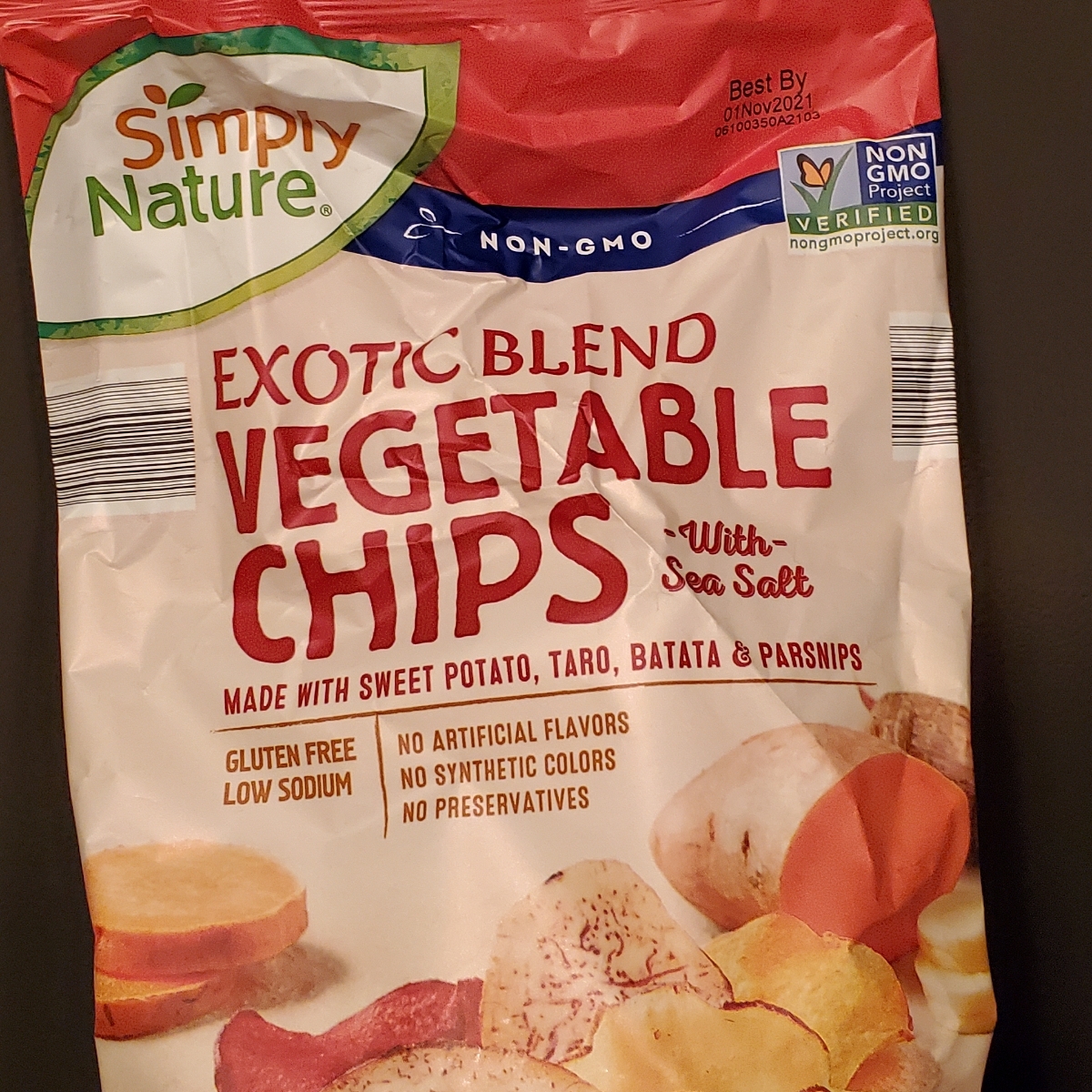 Simply Nature Exotic Vegetable Chips from Simply Nature - Vegan Product ...
