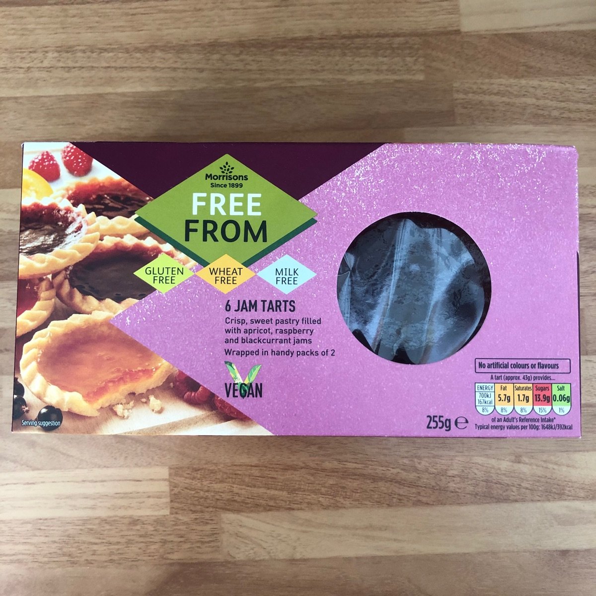 Free From 6 Jam Tarts from Morrisons - Vegan Product Reviews & Ratings ...