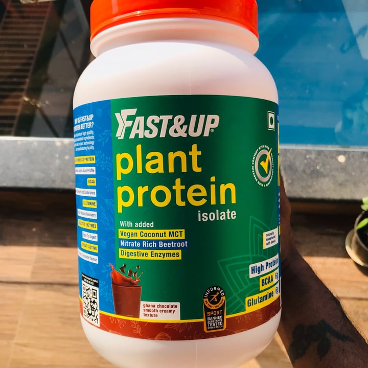 fast&up Plant Protein Isolate (Chocolate) Review | abillion