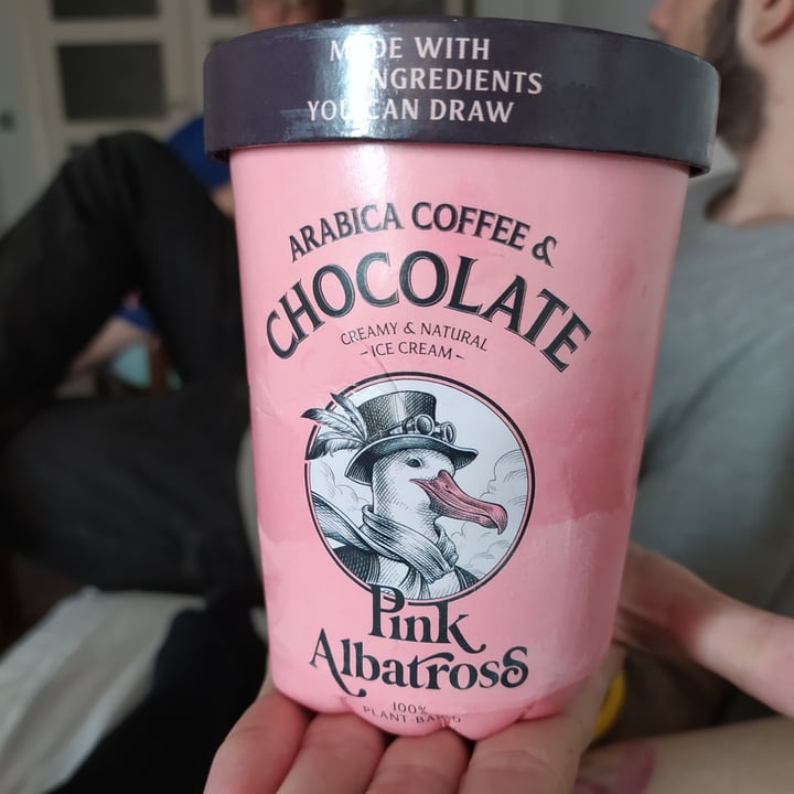 Pink Albatross Arabica coffee & chocolate Ice cream Review | abillion