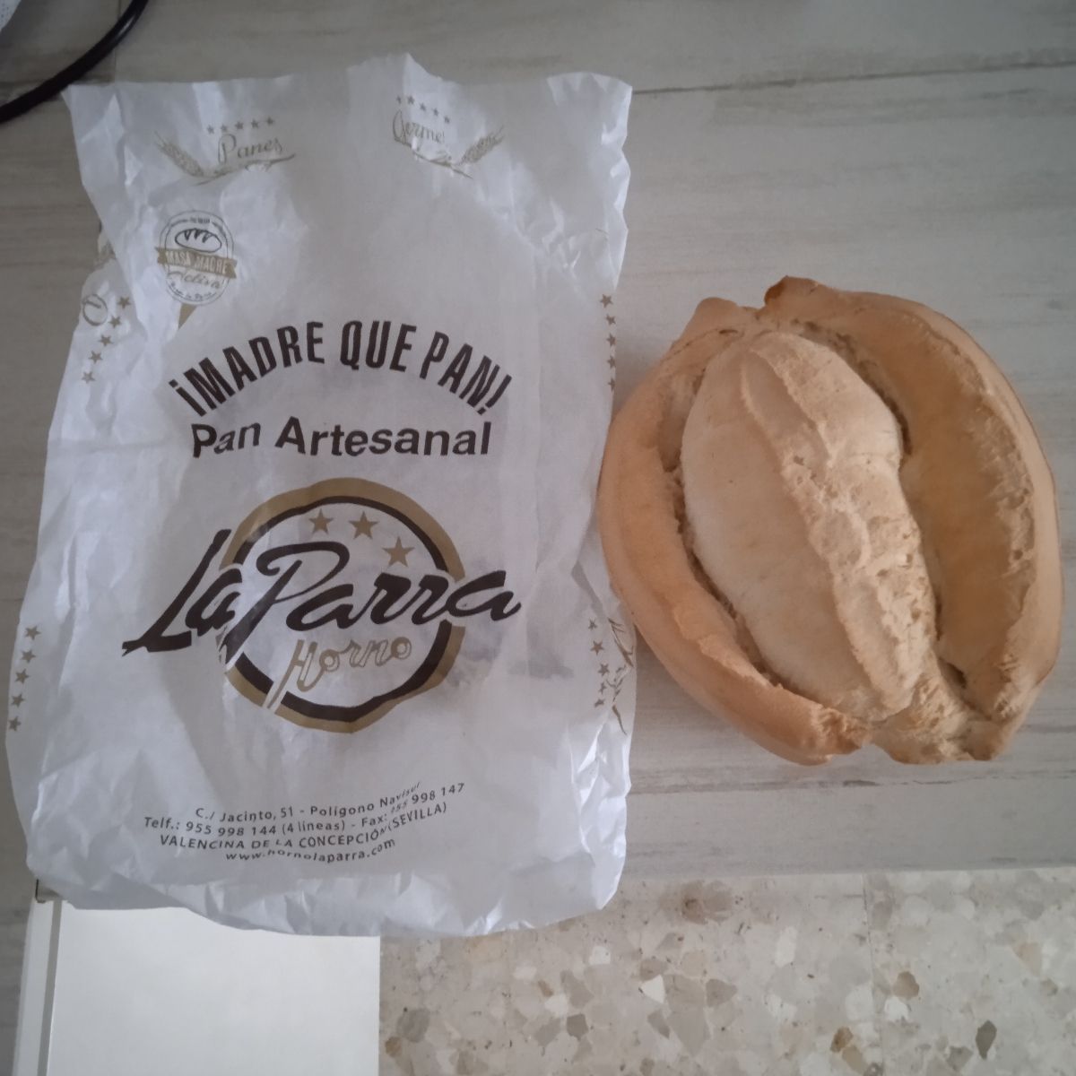 Bollo de pan grande from Horno la parra - Vegan Product Reviews ...