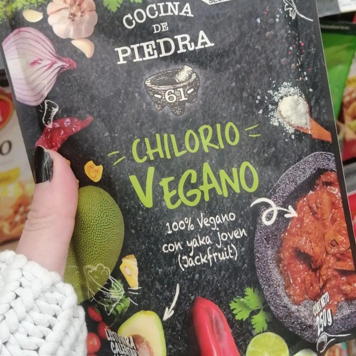 Chilorio vegano from Cocina de piedra - Vegan Product Reviews & Ratings ...