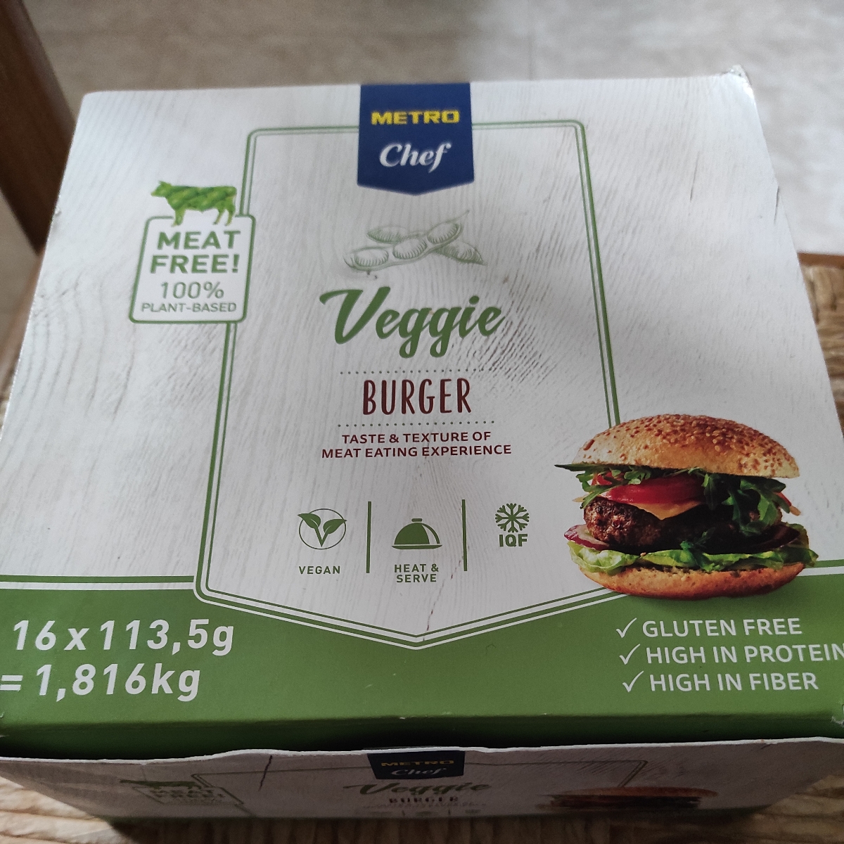 Metro Chef - Veggie burger Review | abillion