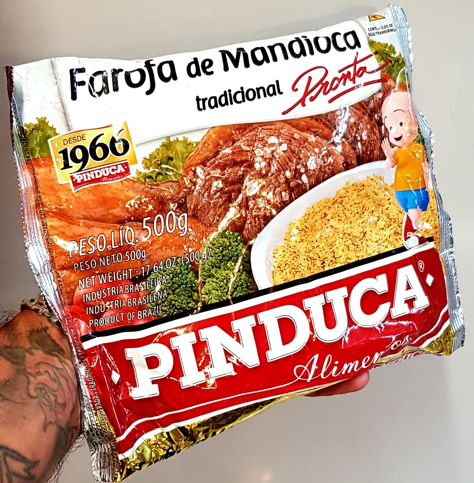 Farofa De Mandioca Tradicional from Pinduca - Vegan Product Reviews ...