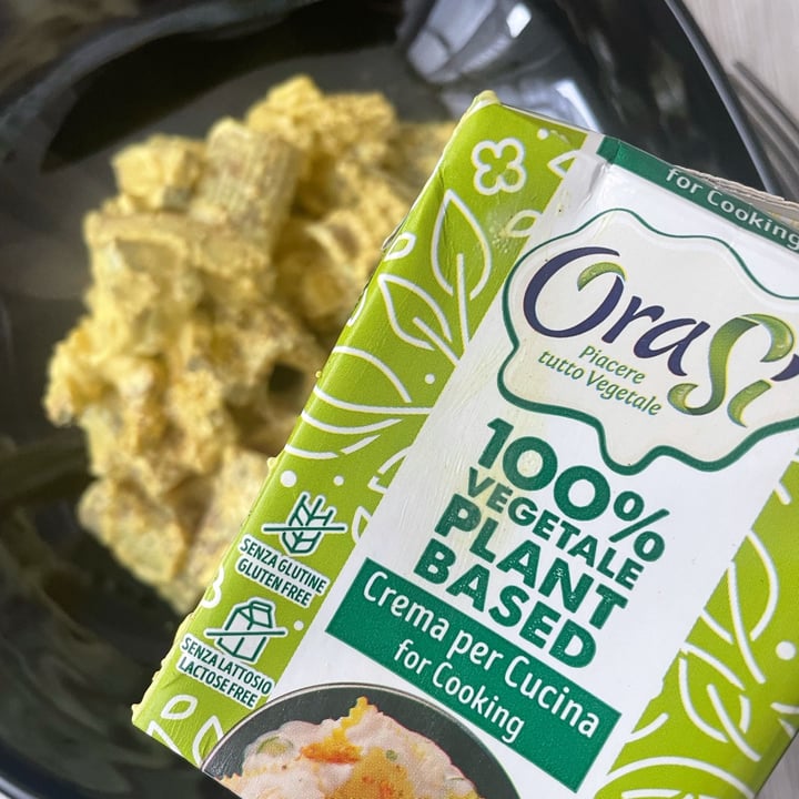 OraSí 100% plant based Crema per cucinare Review | abillion