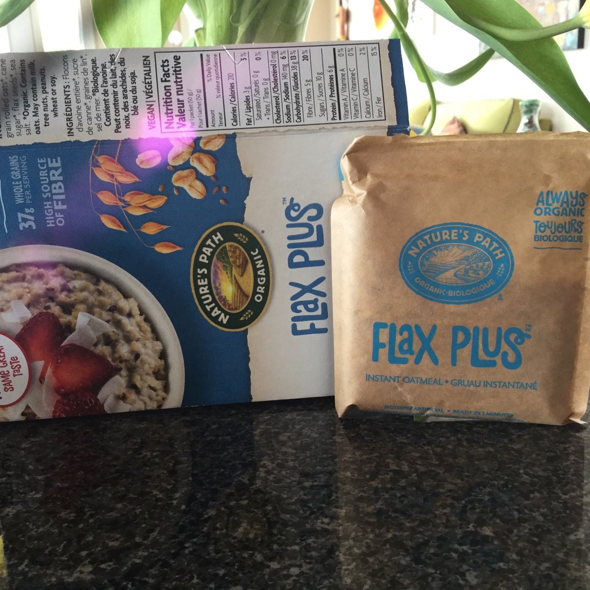Flax Plus Instant Oatmeal from Nature's Path Foods - Vegan Product ...