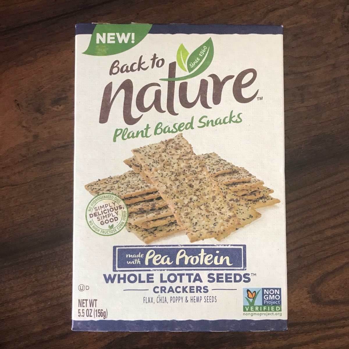Whole Lotta Seeds Crackers from Back to Nature - Vegan Product Reviews ...