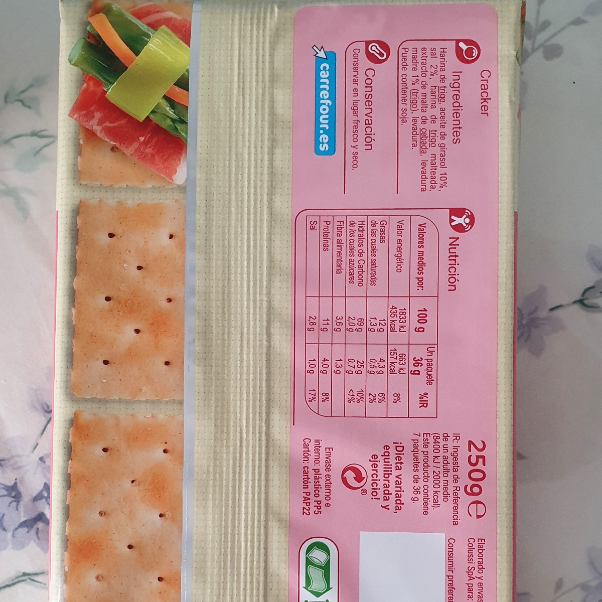 Crackers clásicos from Carrefour - Vegan Product Reviews & Ratings ...