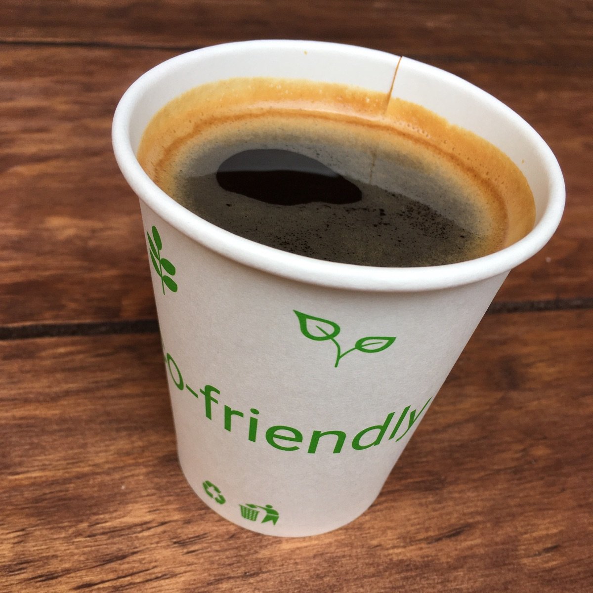 Café americano from La Calma Coffee & Shop - Vegan Product Reviews ...