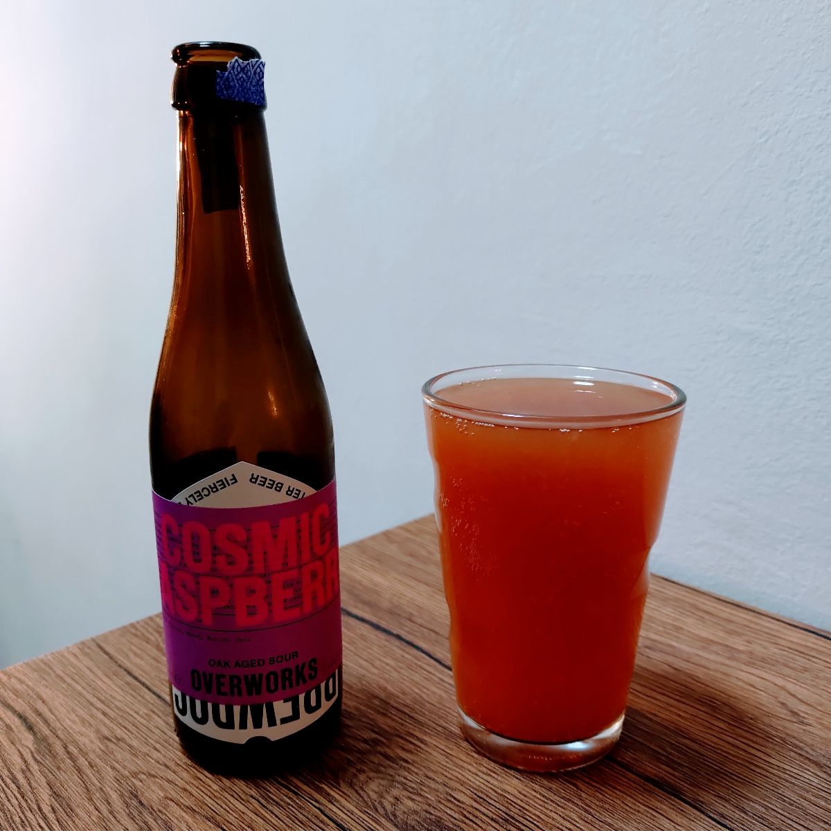 Overworks Cosmic Raspberry from Brewdog - Vegan Product Reviews & Ratings | abillion