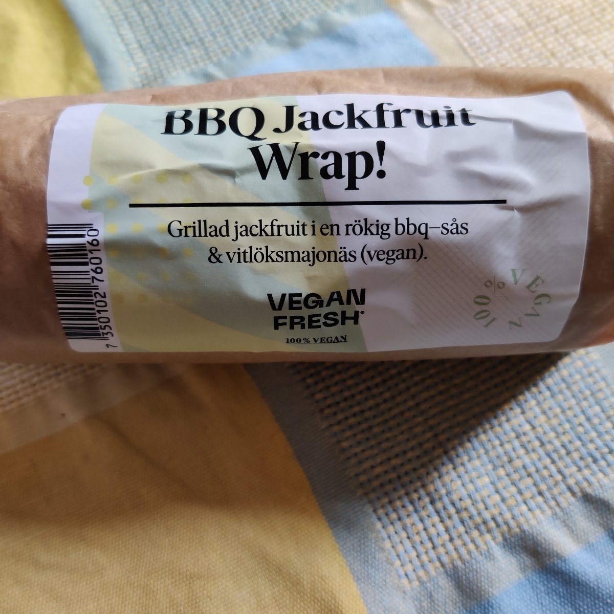 BBQ Jackfruit Wrap! from Vegan fresh - Vegan Product Reviews & Ratings ...