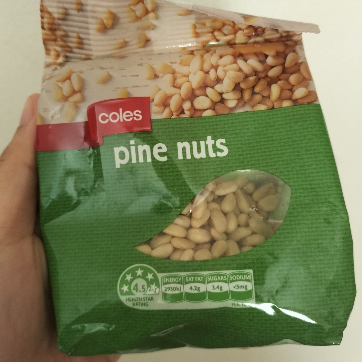 Pine Nuts from Coles - Vegan Product Reviews & Ratings | abillion