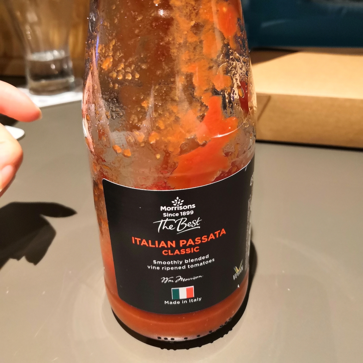 Italian Passata Classic from Morrissons The Best - Vegan Product ...