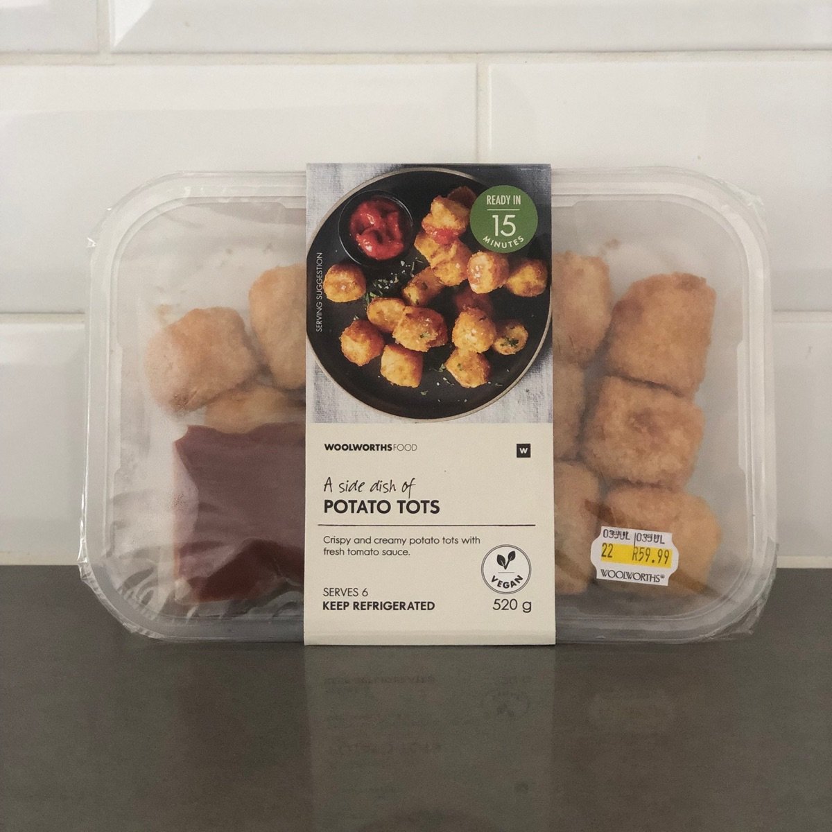 Potato Tots with Fresh Tomato Sauce from Woolworths Food - Vegan ...