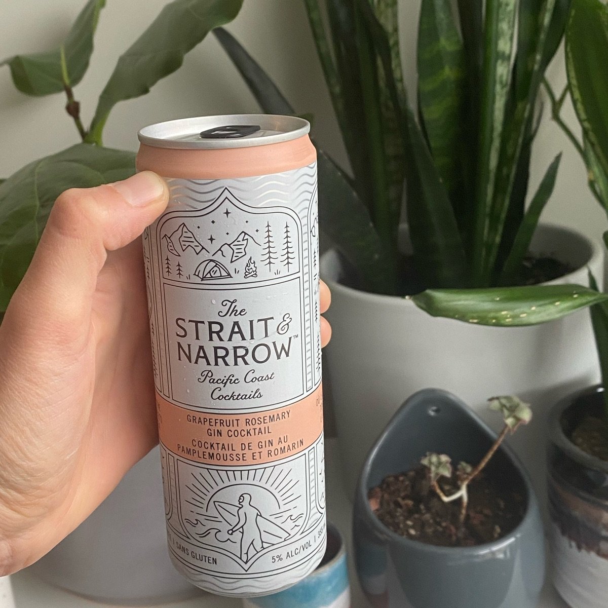 grapefruit rosemary gin cocktail from Strait & Narrow - Vegan Product ...