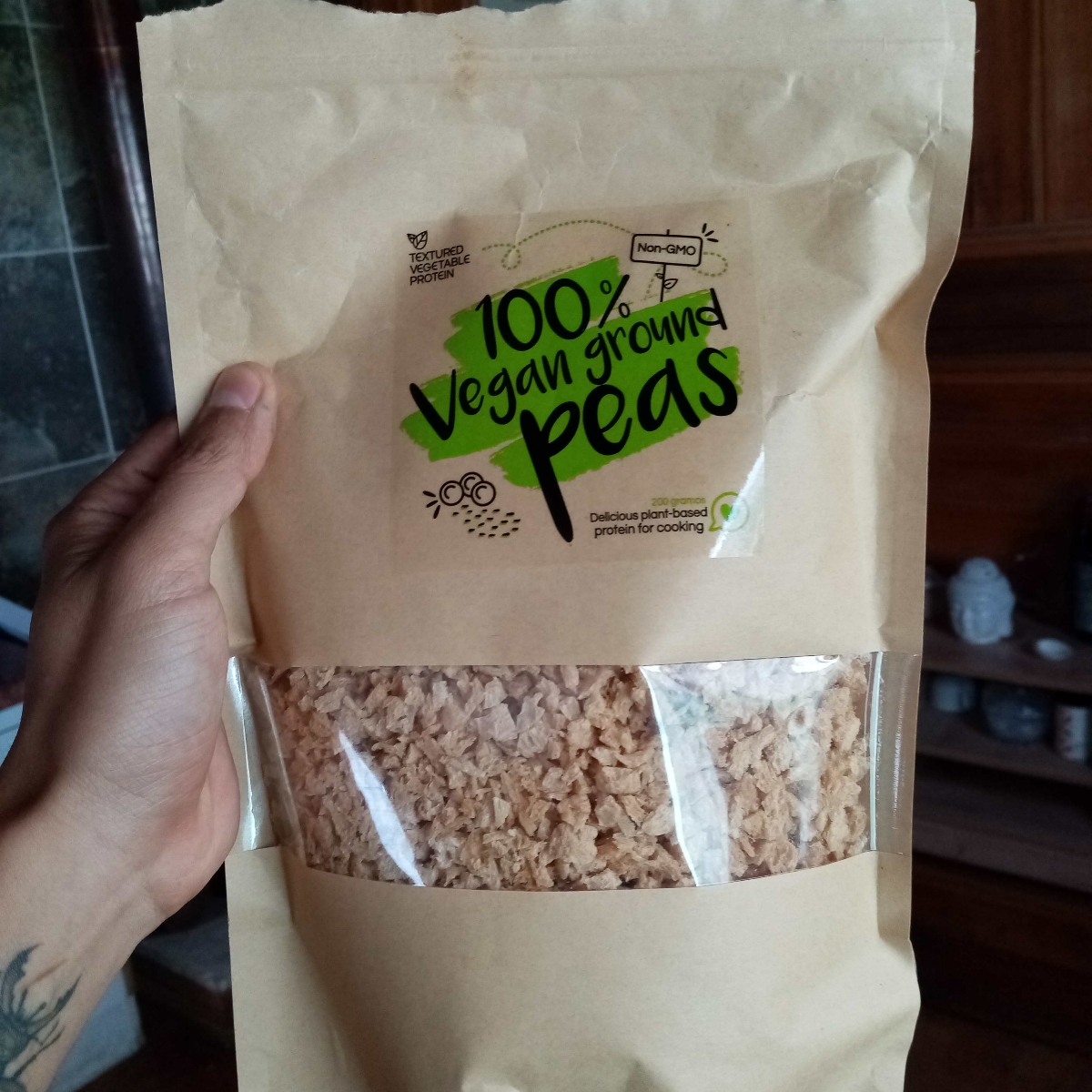 Textured vegetable protein from Ecocare - Vegan Product Reviews ...