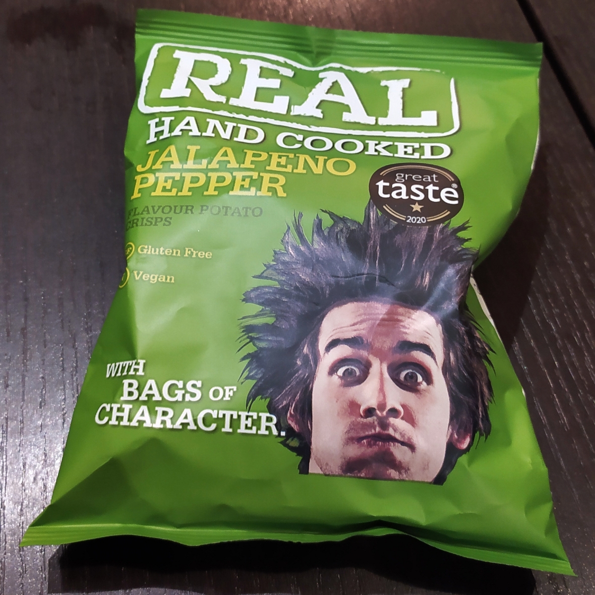 Jalapeño pepper from REAL Crisps - Vegan Product Reviews & Ratings ...