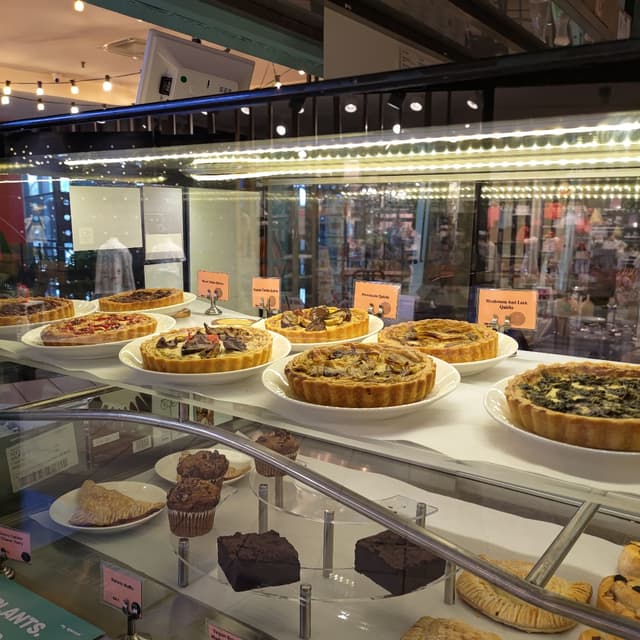 Burnt Onion Quiche at Sprout Plant Based Fusion, Kuala Lumpur - Vegan ...