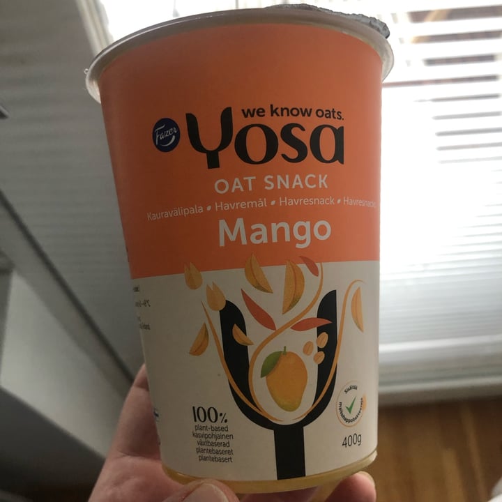 Yosa Oat snack Mango Review | abillion