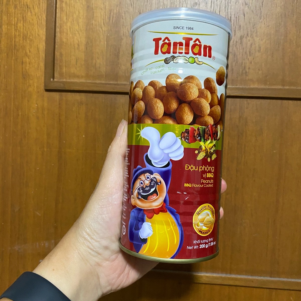 Peanuts BBQ Flavour Coated from Tân Tân - Vegan Product Reviews ...