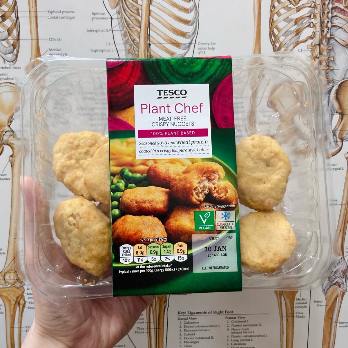 Plant Chef Meat-Free Crispy Nuggets from Tesco - Vegan Product Reviews ...