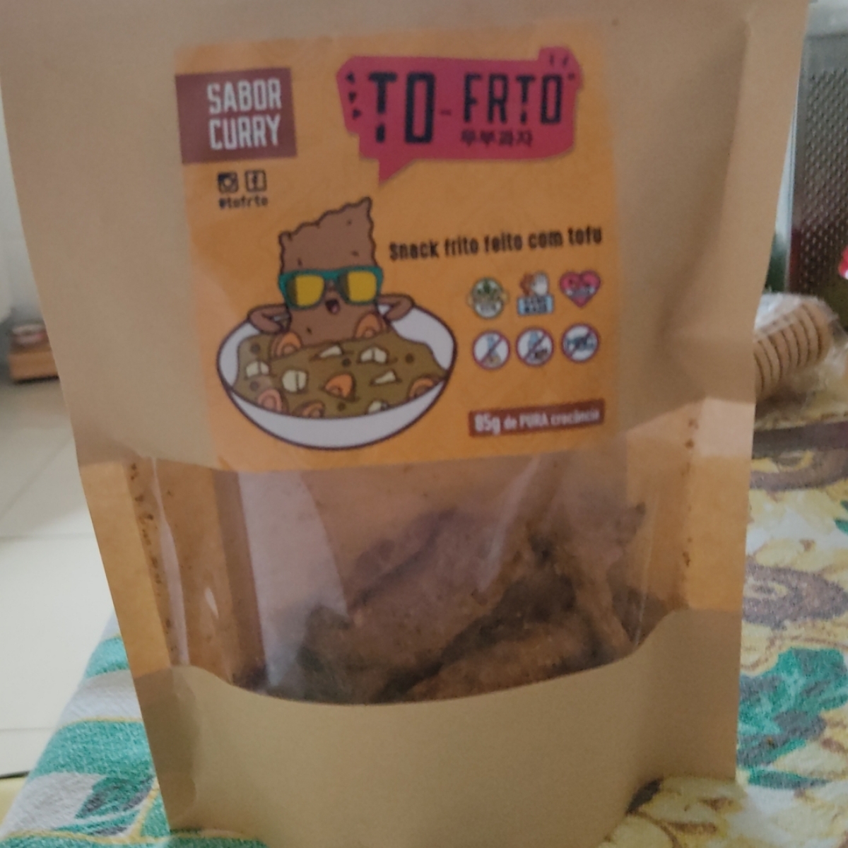 Snack frito feite com tofu from To-Frto - Vegan Product Reviews ...