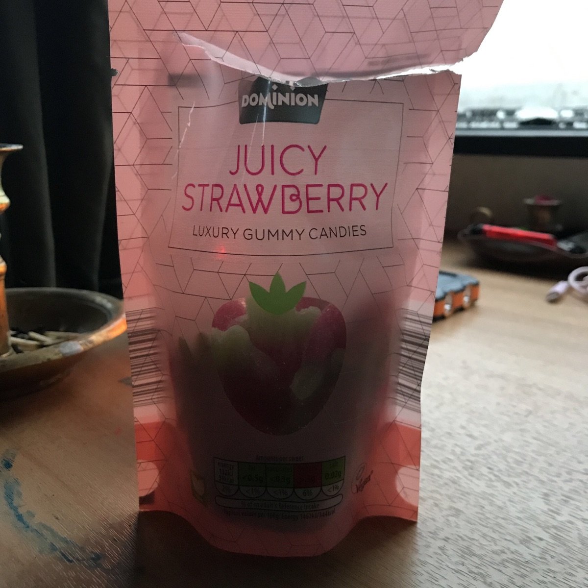 Juicy Strawberry luxury gummy candies from Dominion - Vegan Product ...
