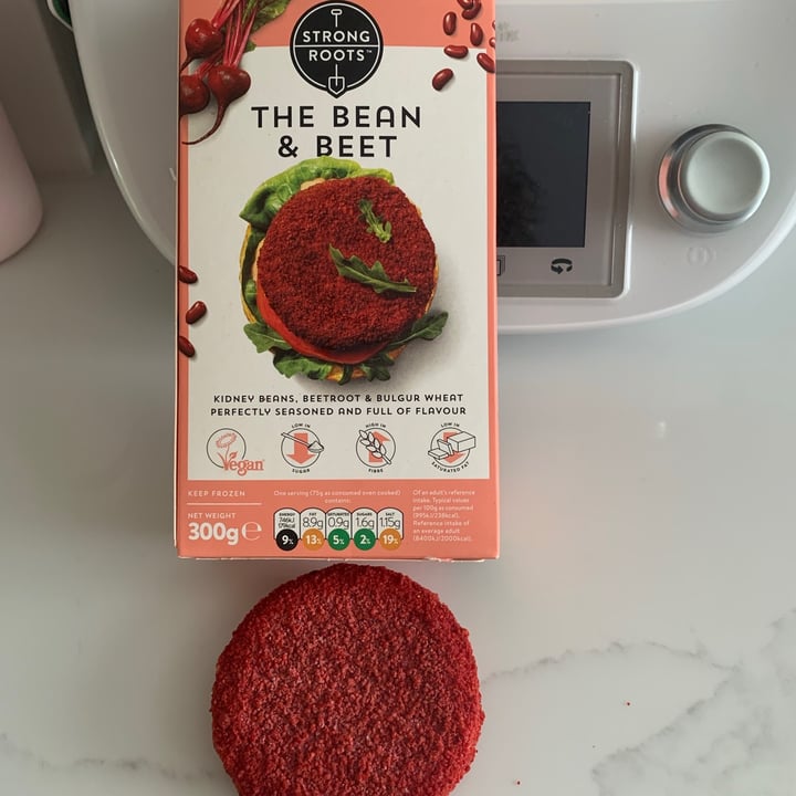 Strong Roots Beetroot and bean burger Review | abillion