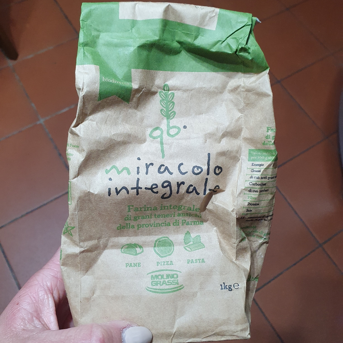 Farina Integrale from Miracolo integrale - Vegan Product Reviews ...
