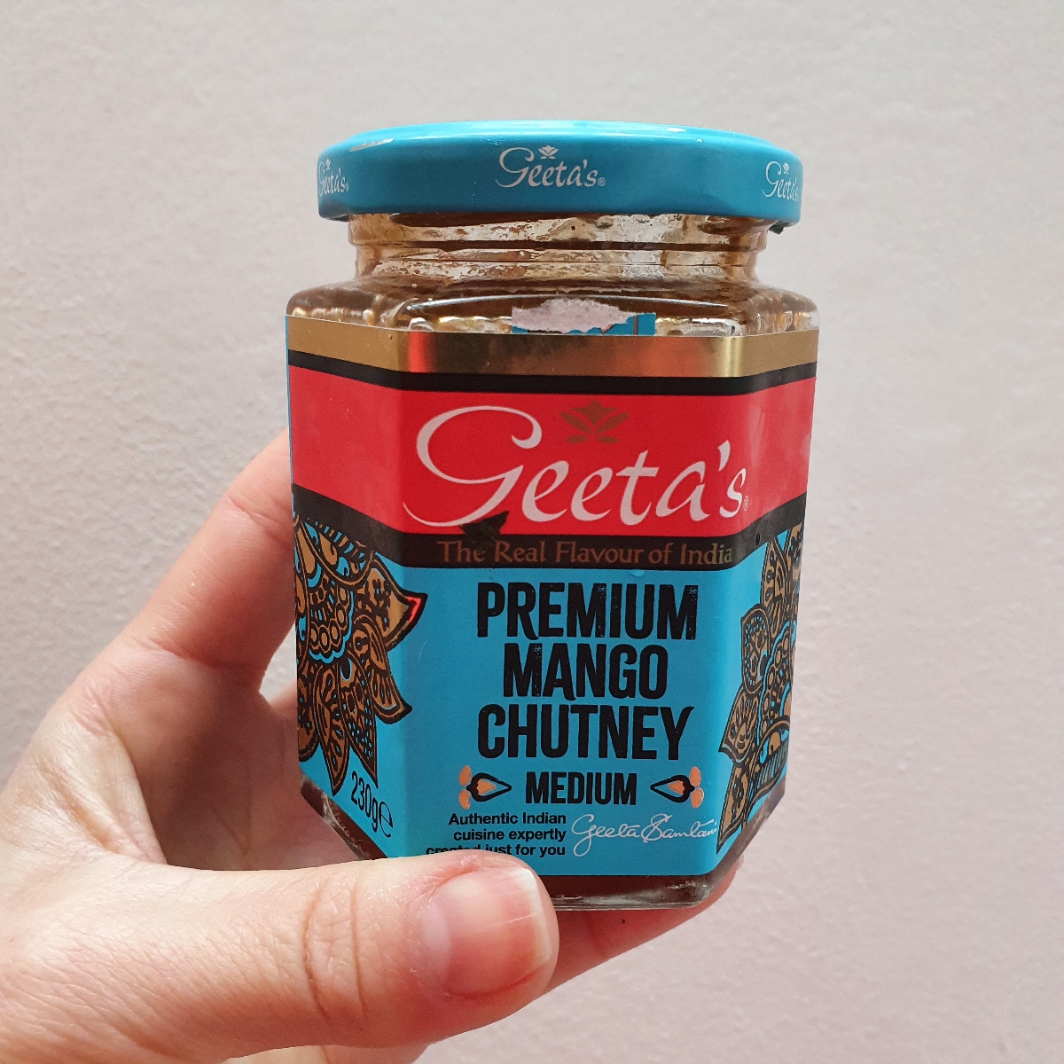 Premium mango chutney from Geeta’s - Vegan Product Reviews & Ratings ...