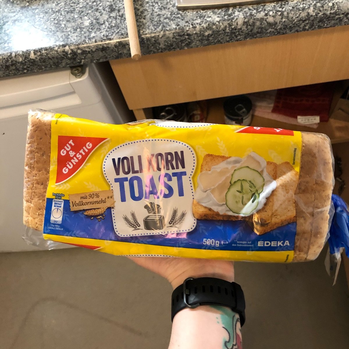 Vollkorn toast from Edeka - Vegan Product Reviews & Ratings | abillion
