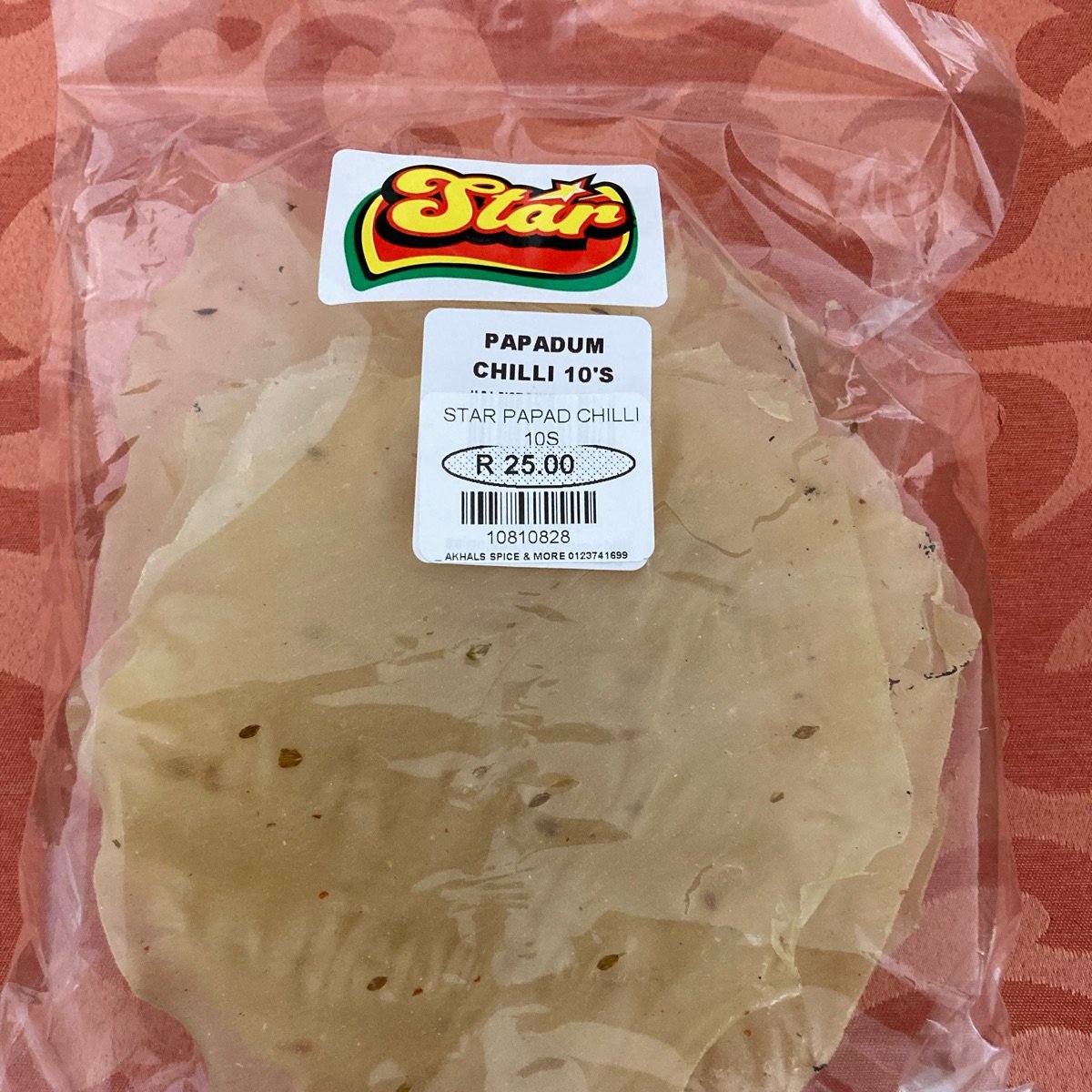 papadum chilli from Laudium spices - Vegan Product Reviews & Ratings ...