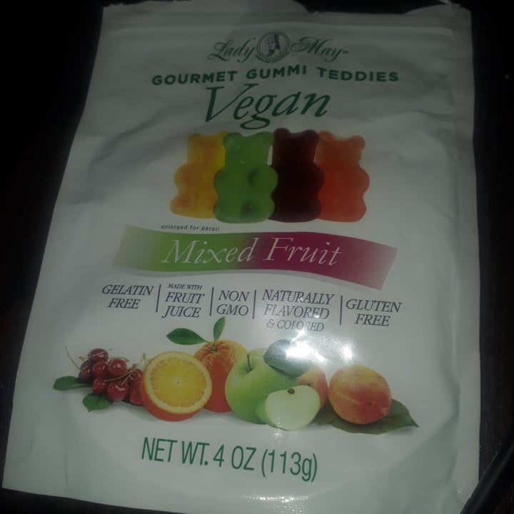 Lady May Sweets and Confections Gourmet Gummi Teddies Mixed Fruit ...