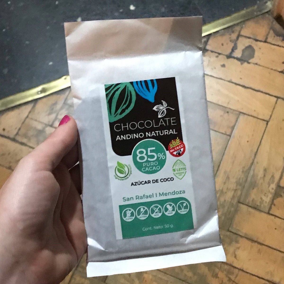Chocolate 85% from Chocolate Andino Natural - Vegan Product Reviews ...