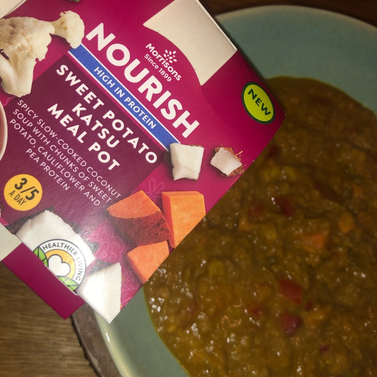 Nourish Sweet Potato Katsu Meal Pot from Morrisons - Vegan Product ...