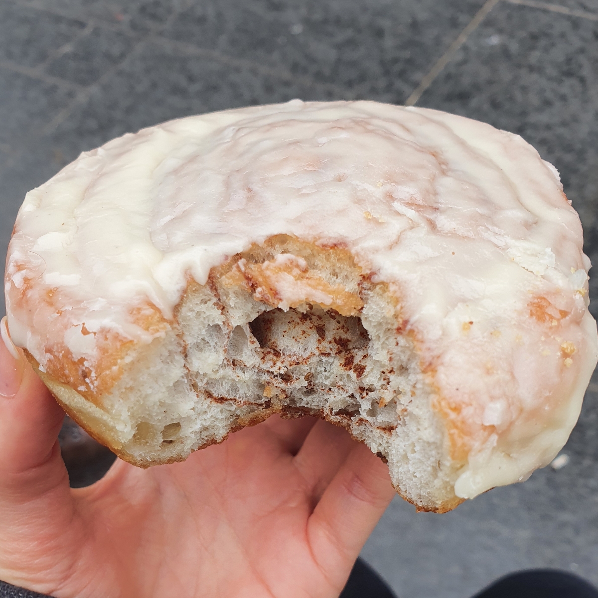 Cinnamon Scroll from Crosstown - Doughnuts and Coffee - Vegan Product ...