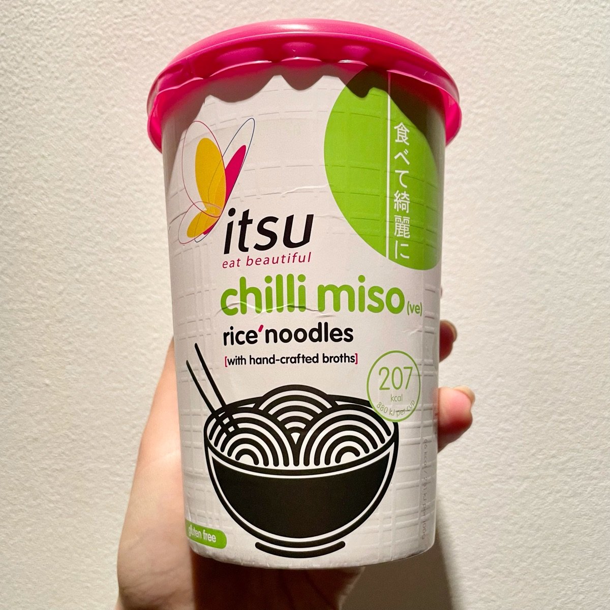 Chilli Miso Rice Noodles from itsu - Vegan Product Reviews & Ratings ...