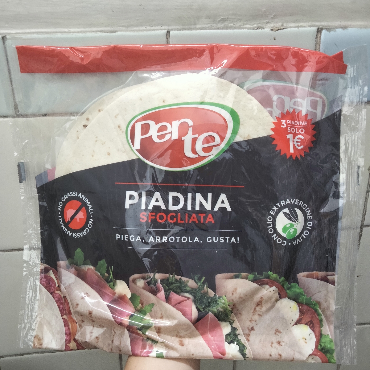 Piadina Sfogliata from Per Te - Vegan Product Reviews & Ratings | abillion