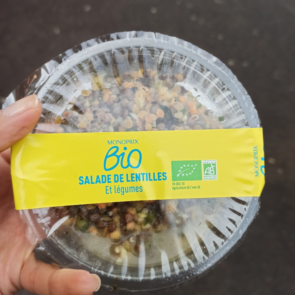 Salade lentilles et legumes from Monoprix - Vegan Product Reviews ...