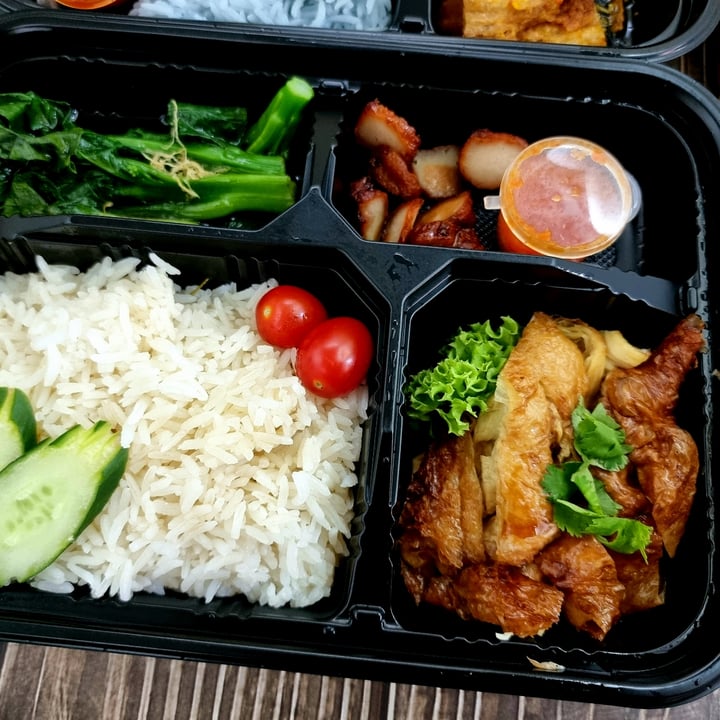 Lotus Vegetarian Restaurant Singapore Lotus Signature Veg Chicken Rice ...