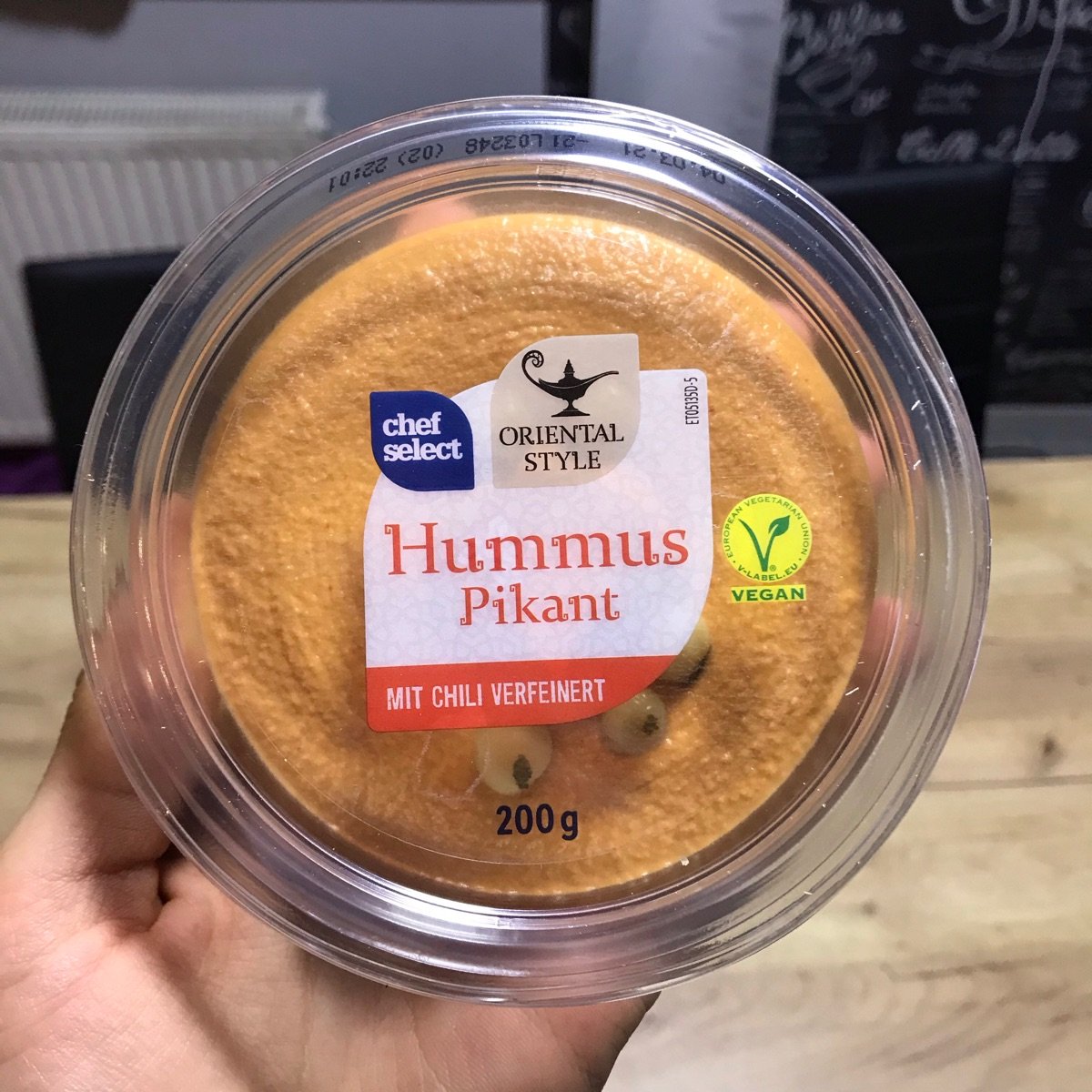 Hummus Pikant from Chef Select - Vegan Product Reviews & Ratings | abillion