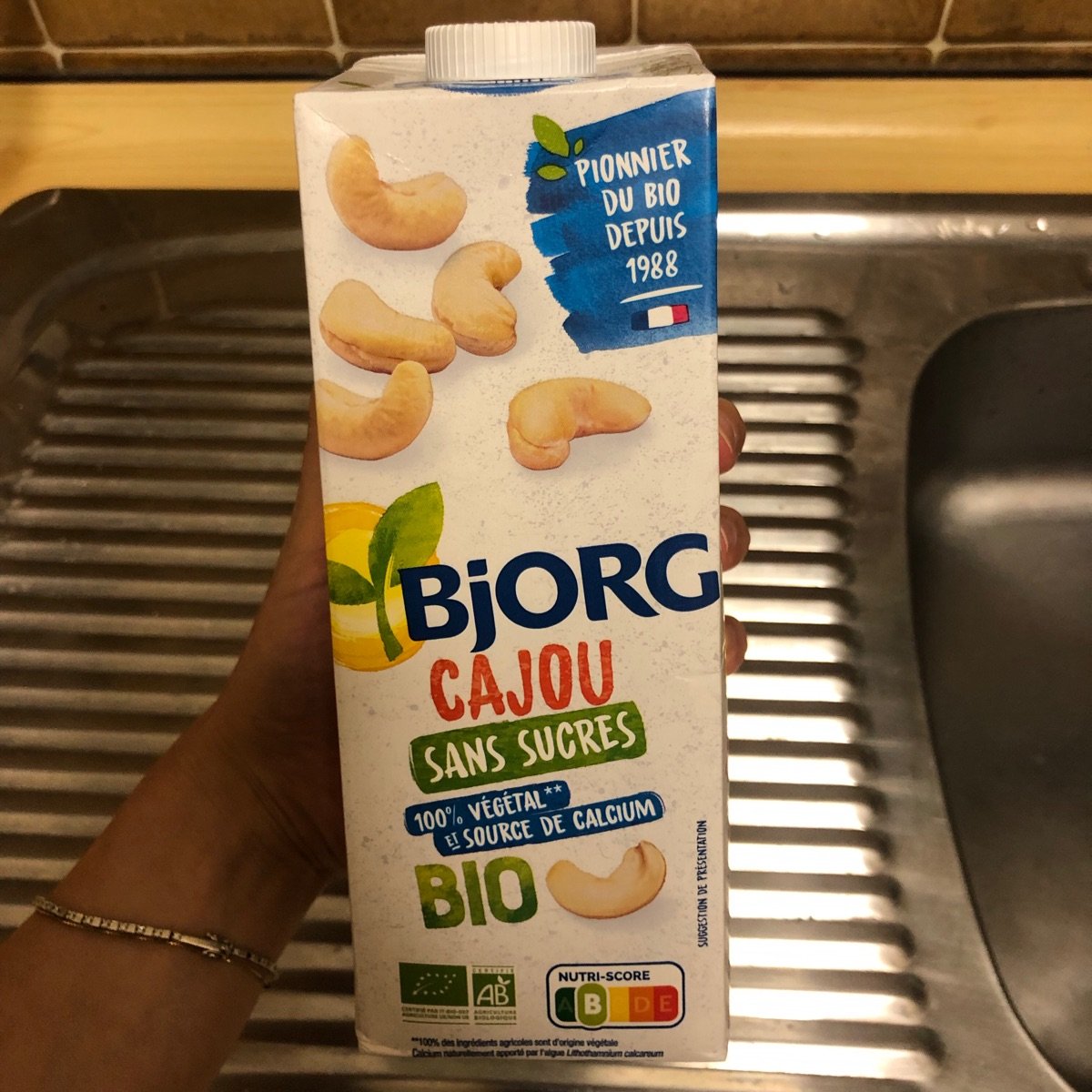 Lait de cajou from Bjorg - Vegan Product Reviews & Ratings | abillion