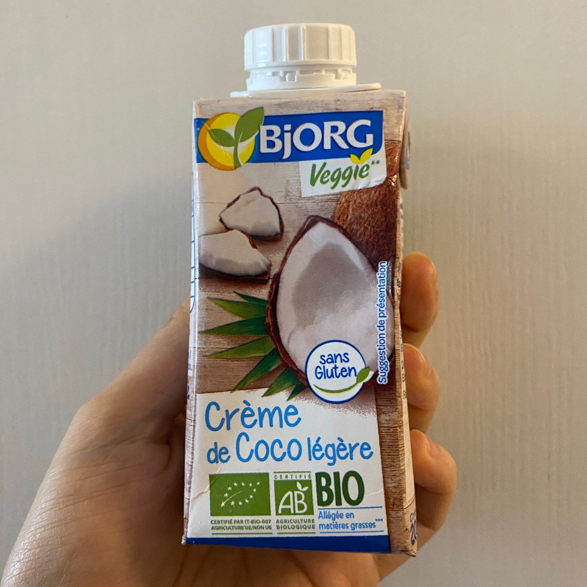 Crème coco from Bjorg - Vegan Product Reviews & Ratings | abillion
