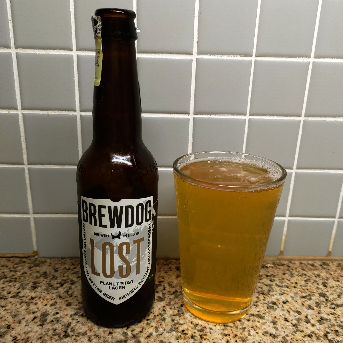 Lost Lager from Brewdog - Vegan Product Reviews & Ratings | abillion