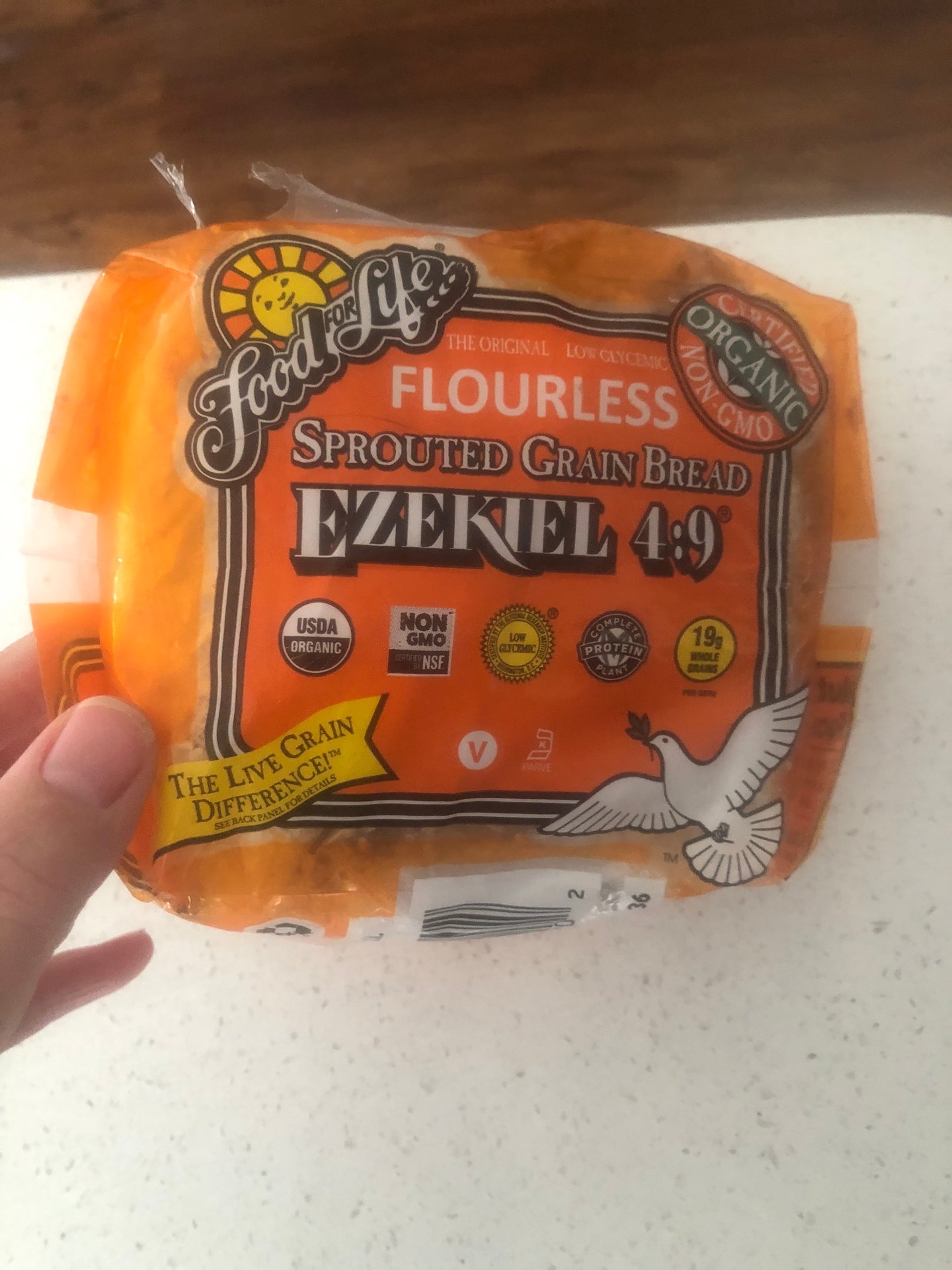 Flourless Sprouted grain bread from Food For Life - Vegan Product ...