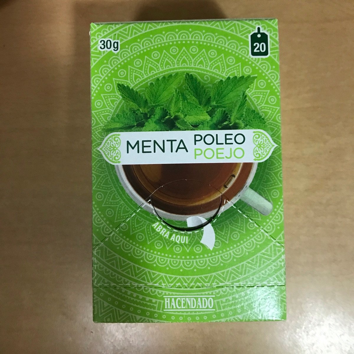 Infusión menta poleo from Hacendado - Vegan Product Reviews & Ratings ...