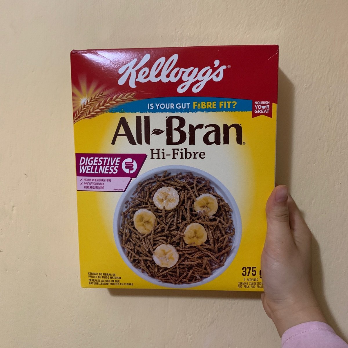 All bran high fibre from Kellogg's - Vegan Product Reviews & Ratings ...