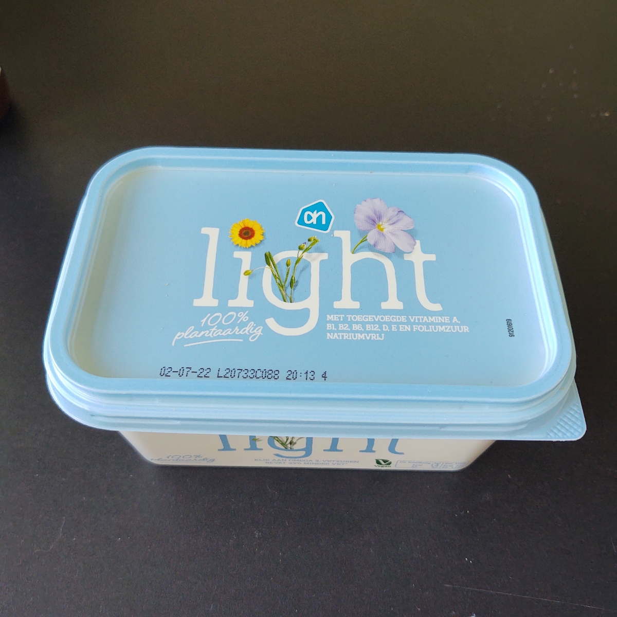 light 100% plantaardige margarine from Albert Heijn AH - Vegan Product ...