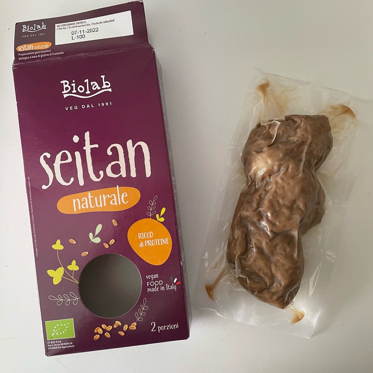 seitan naturale from Biolab - Vegan Product Reviews & Ratings | abillion